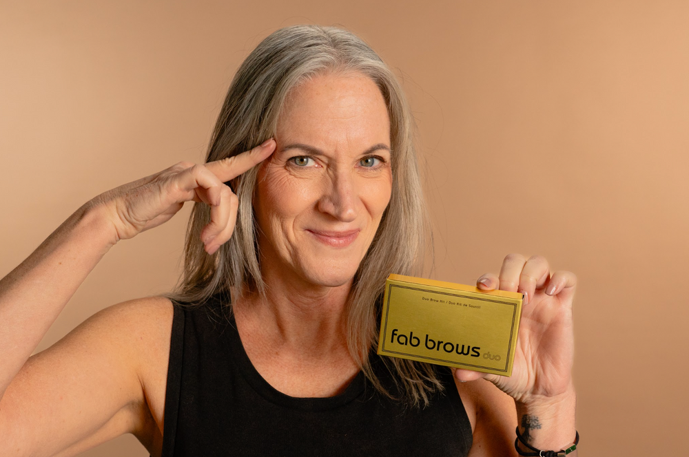 What Color Brows Go with Grey Hair? A Guide to Finding the Perfect Bro ...