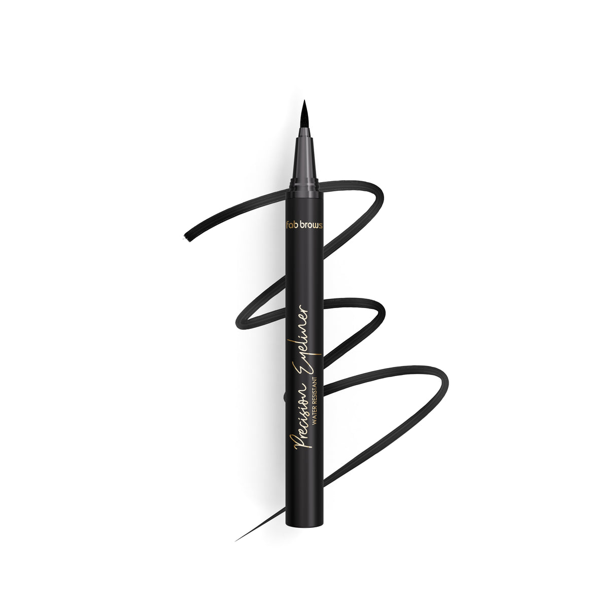 Fab Liquid Precision Eyeliner - Smudge-Proof Fine Liner – Fab Brows US